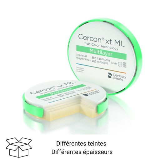 ARSEUS LAB : Disque de Zircone Cercon XT Dentsply Sirona